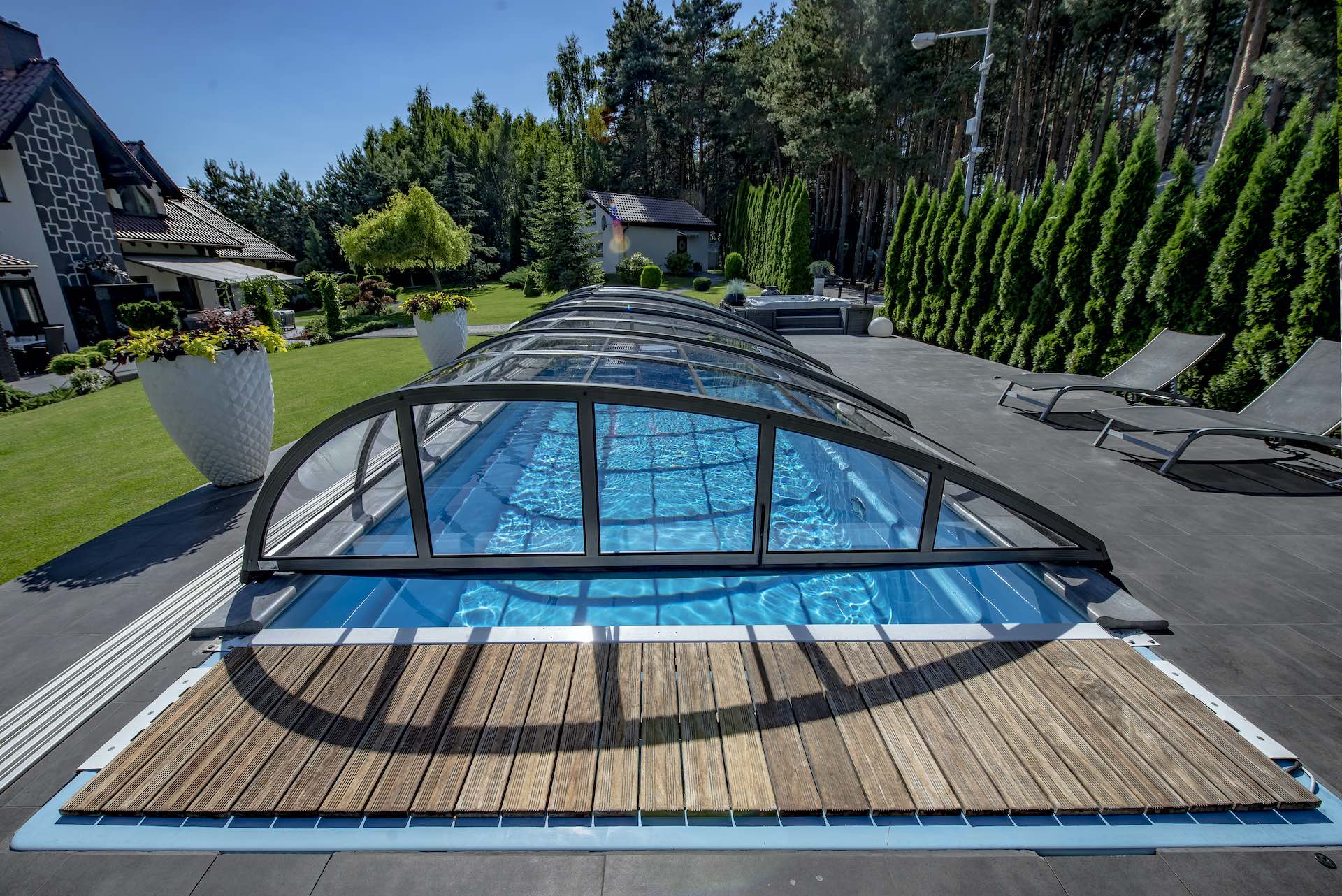 SWIMMING POOL ENCLOSURE ECLIPSE - www.PoolDo.cz